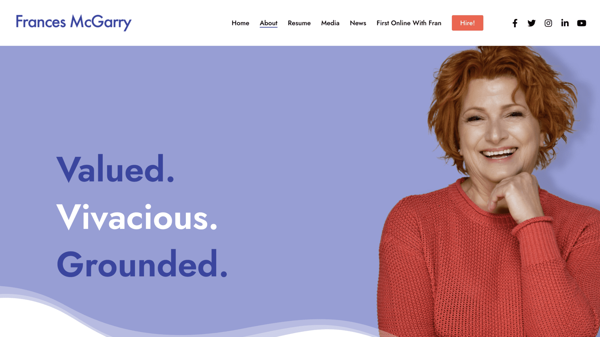 Frances McGarry • New York Website Designer